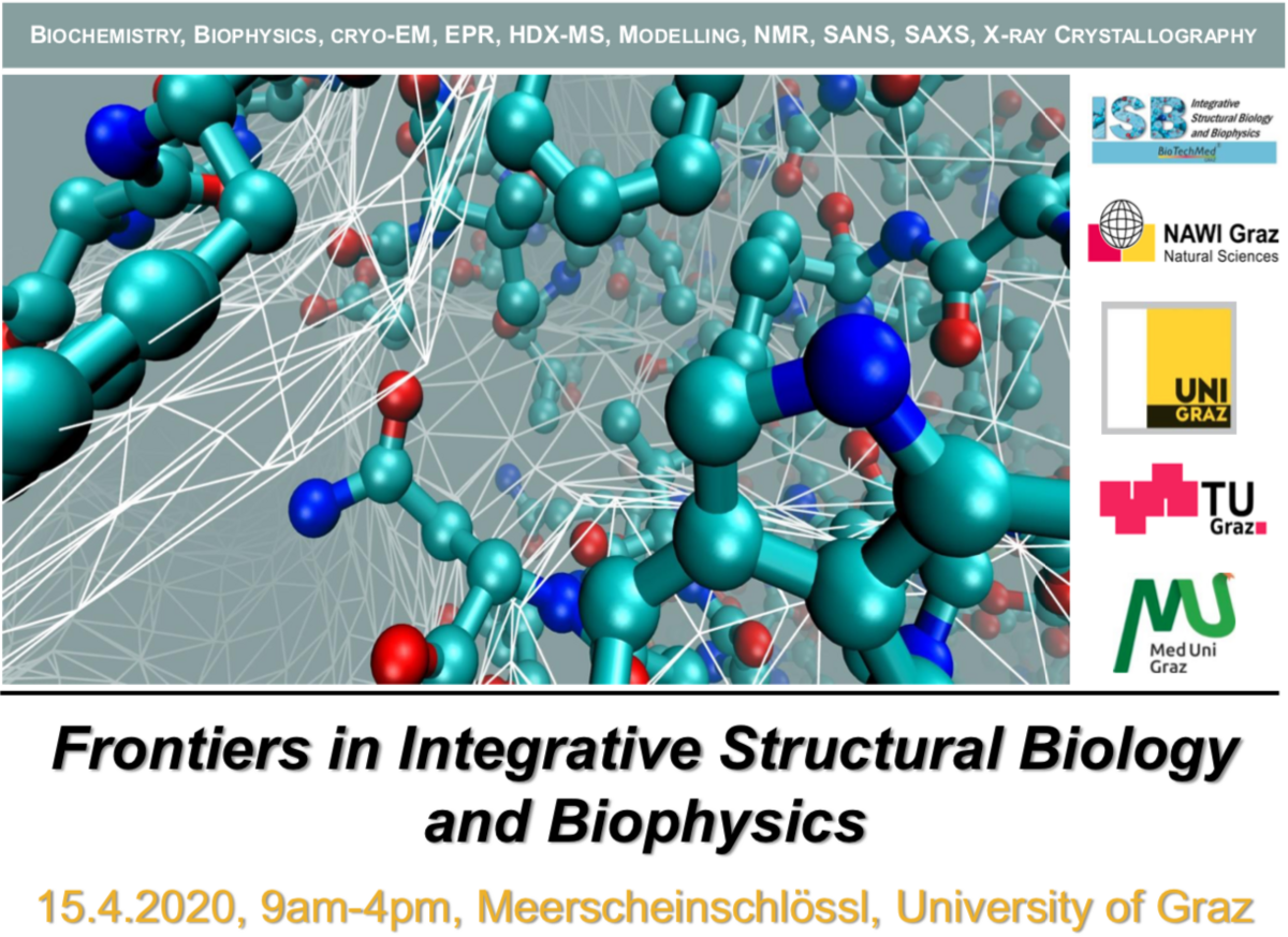 Abgesagt: Symposium Frontiers in Integrative Structural Biology, 15.4. ...